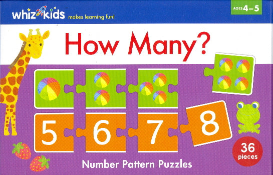 How Many? - Number Pattern Puzzles – Eduline Malta