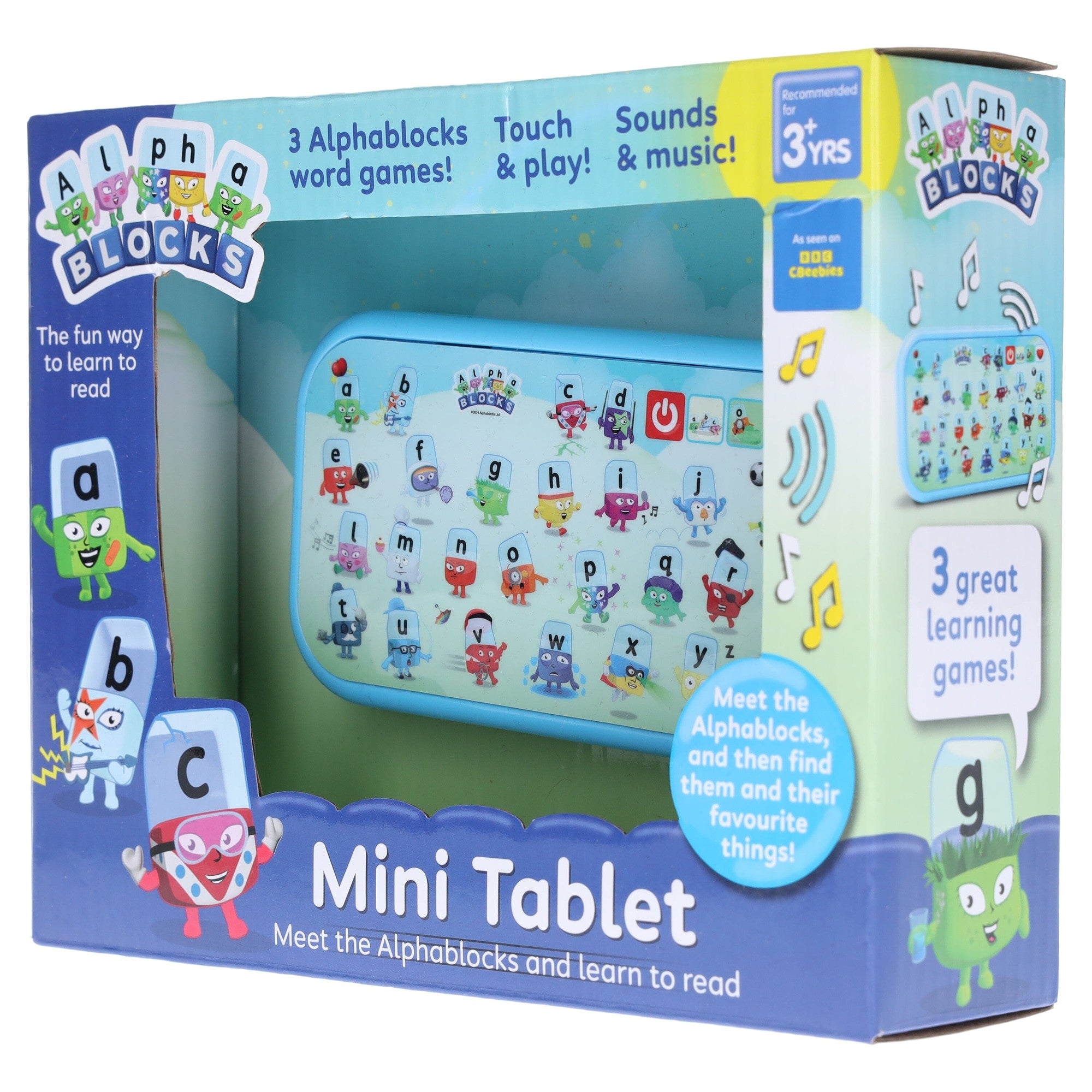 Alphablocks Mini Tablet Toy: the Fun Way to Learn to Read - Ages 3 ...