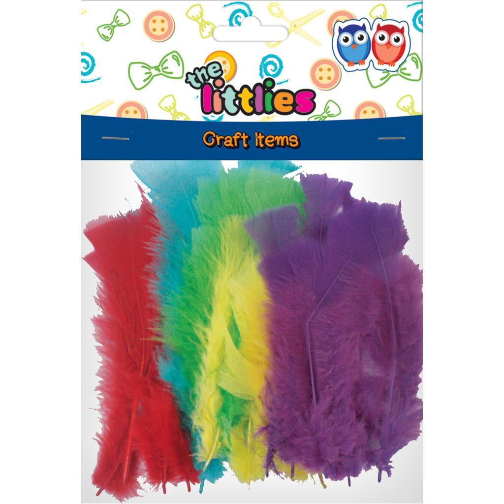 Craft Feathers X30 Pcs – Eduline Malta