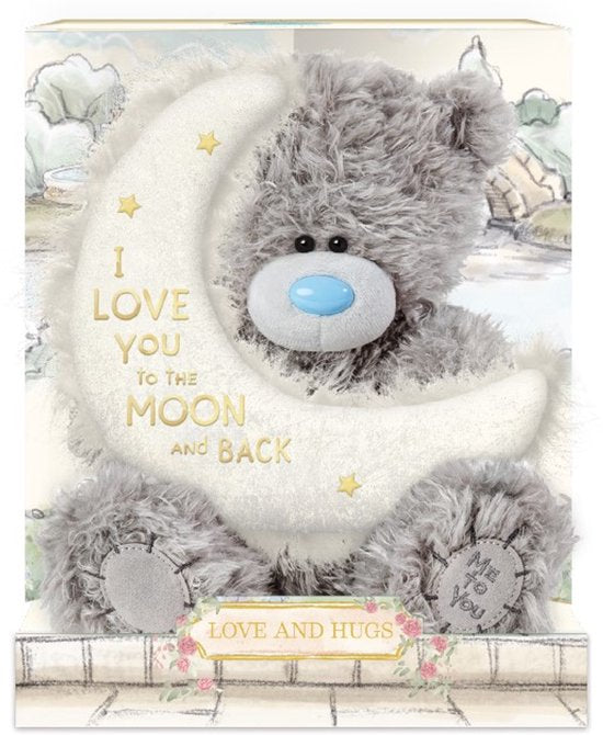 Me to You Tatty Teddy Signature Plush Bear 'I Love You to the Moon and ...