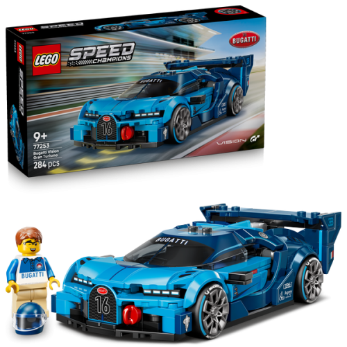 LEGO Speed Champions Bugatti Vision GT Hyper Sports Car - 77253 ...