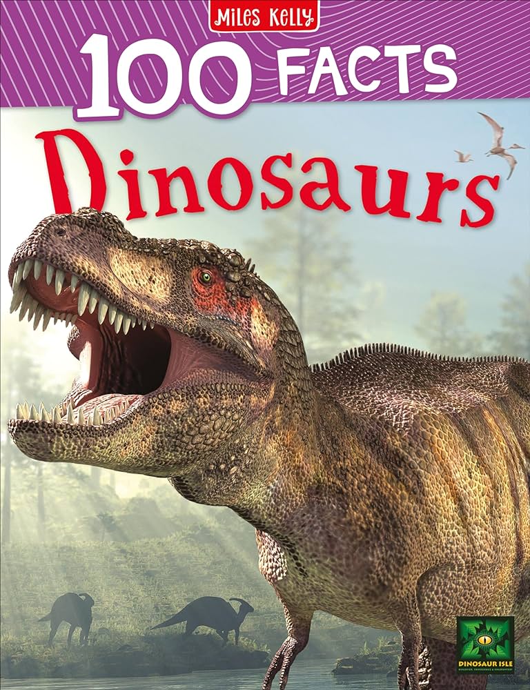Miles Kelly - 100 Facts Dinosaurs – Eduline Malta