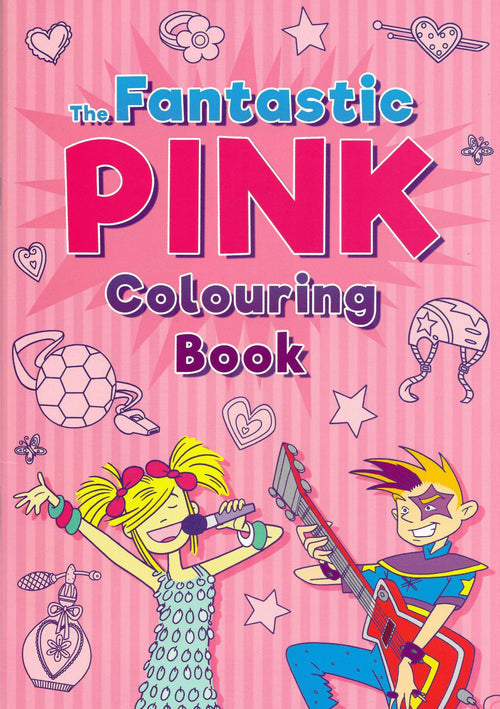 The Fantastic Pink Colouring Book – Eduline Malta