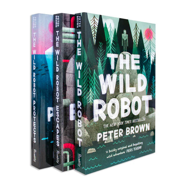 The Wild Robot - Peter Brown - 3 Books – Eduline Malta