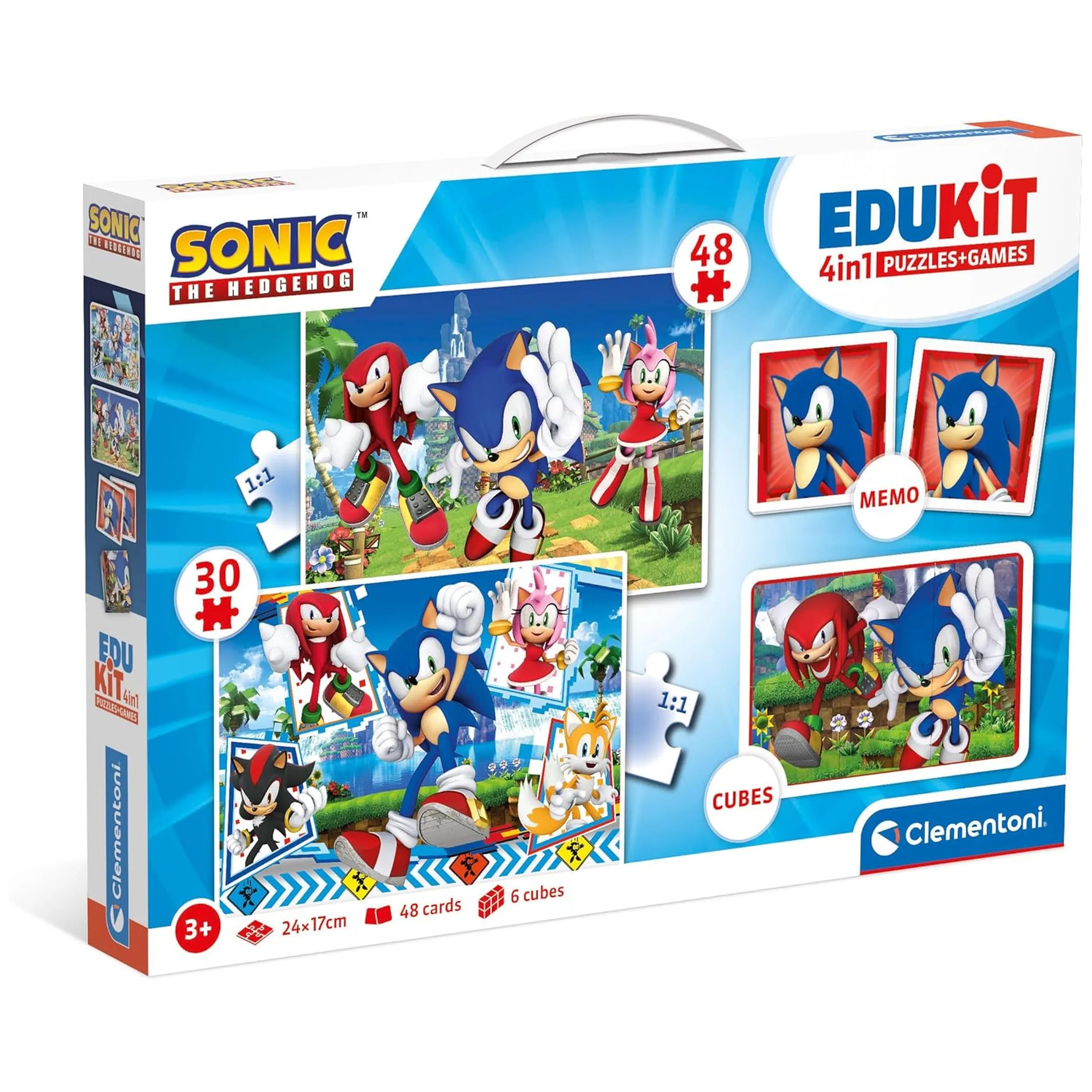 Sonic 4 In 1 Puzzles And Games – Eduline Malta