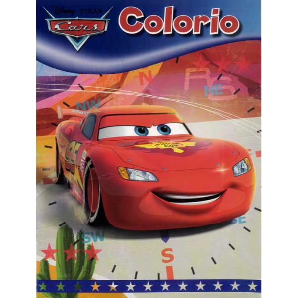 Disney Pixar Cars Coloring Book – Eduline Malta