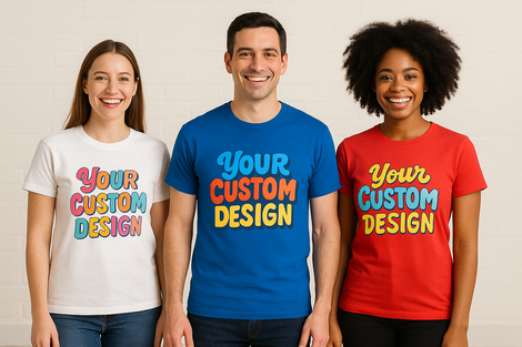 Personalised T-shirts Malta | Custom T-shirt Printing | Eduline ...