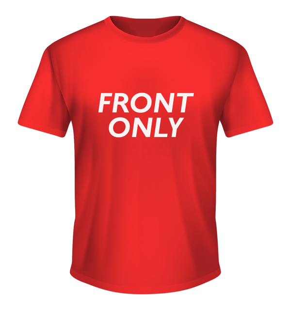 Personalised T-Shirt Front Only – Eduline Malta