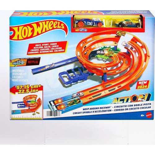 Hot Wheels Action Whip Around Raceway – Eduline Malta