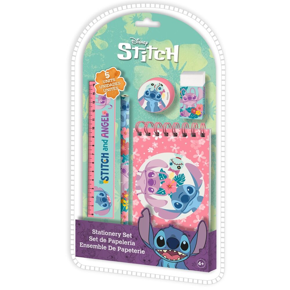 Disney Stitch Stationery set – Eduline Malta