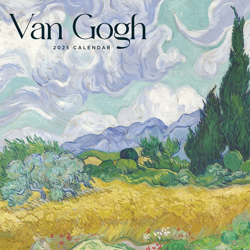 Van Gogh Square Wall Calendar 2025 – Eduline Malta