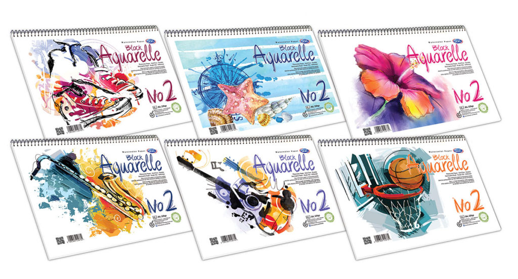 Water Colour Paper Aquarelle 220Gsm A4 – Eduline Malta