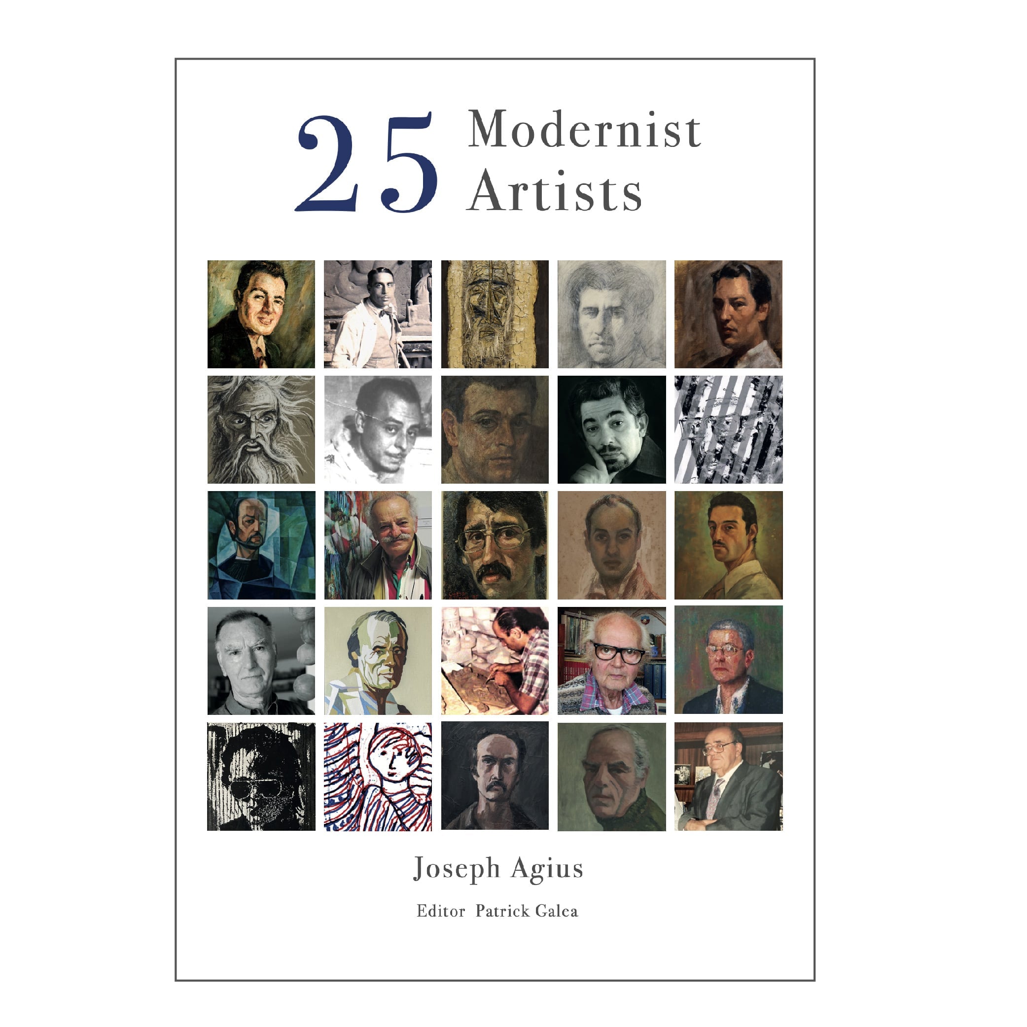 25 Modernist Artists - Joseph Agius – Eduline Malta