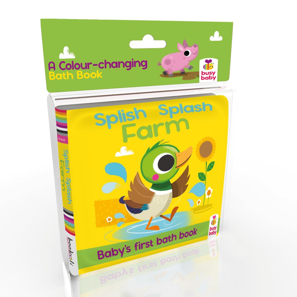 Colour-Changing Bath Book - Splish, Splash Farm – Eduline Malta