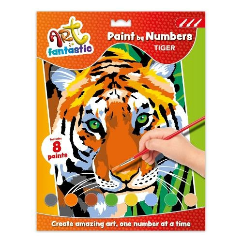Fantastic Paint By Numbers Tiger – Eduline Malta