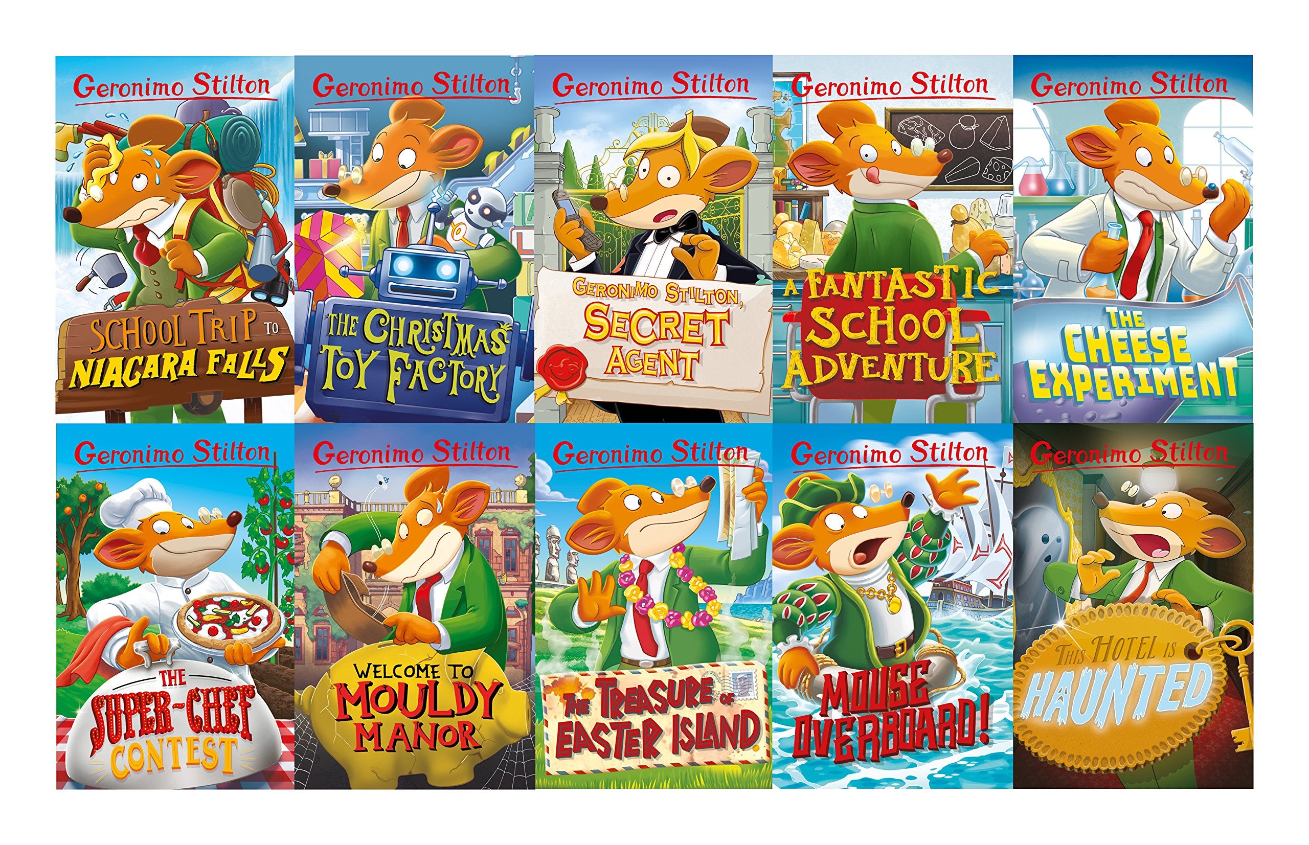 Geronimo Stilton The 10 Book Collection (Series 2) – Eduline Malta