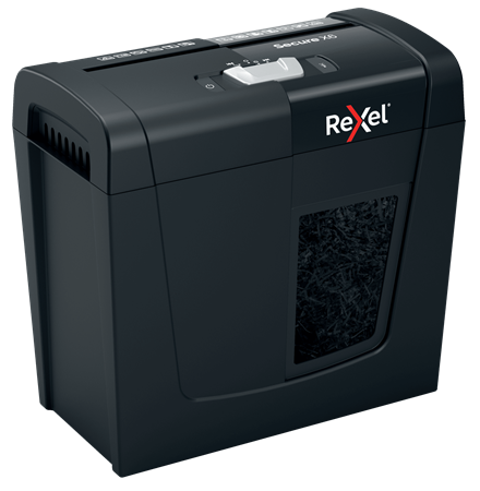 Rexel Paper Shredder Cross-Cut With Bin – Eduline Malta
