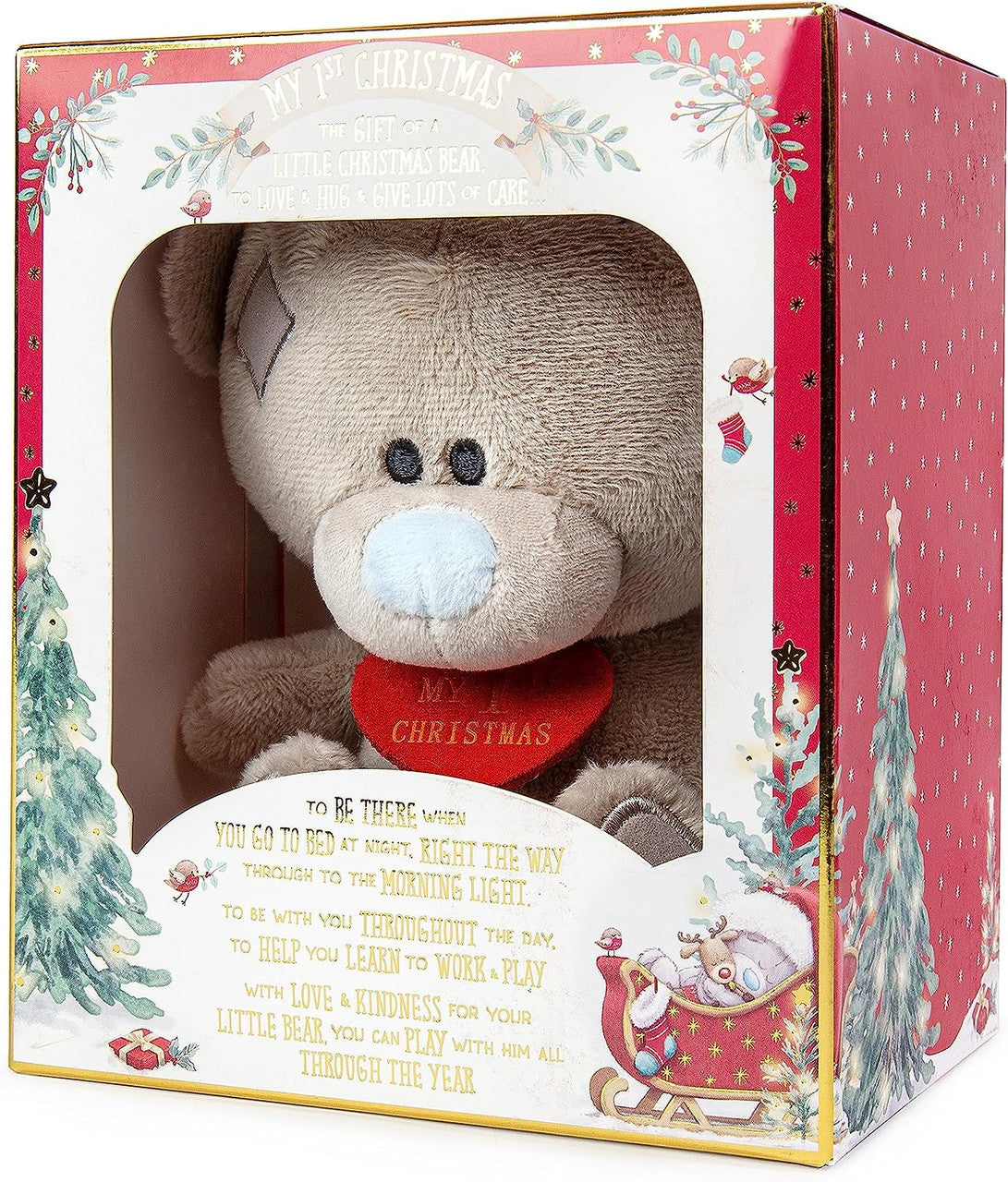 Me To You - Tiny Tatty Teddy My First Christmas Bear In Gift Box ...