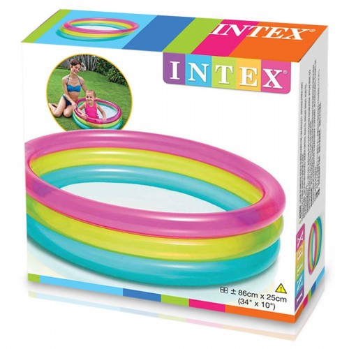 Intex Rainbow Baby Pool 86 X 25 Cm – Eduline Malta