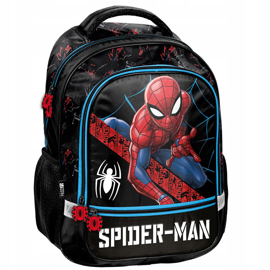 Spider-Man Backpack 2 Zip Fit A4 – Eduline Malta